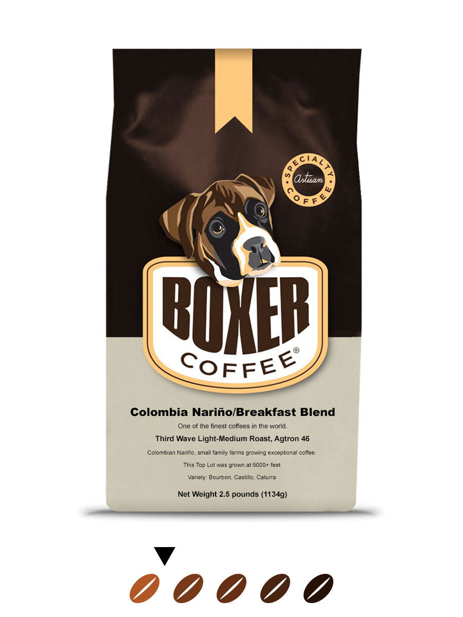 Colombia Nariño/Breakfast Blend – Boxer Coffee
